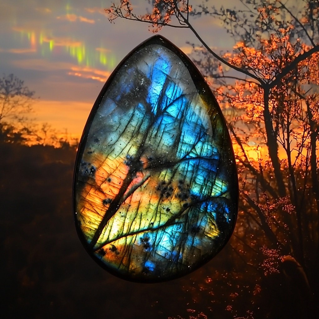 Labradorite: Spectacular Iridescence Reflects Stunning Northern Lights!