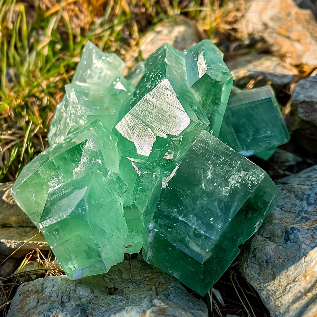 Hiddenite: Vivid green Spodumene flavored with chromium!